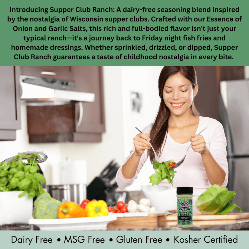 Supper Club Ranch Seasoning | Low FODMAP Certified | Smoke n Sanity
