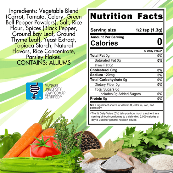 Low FODMAP Vegetable Base | Smoke 'n Sanity, LLC – Smoke n Sanity
